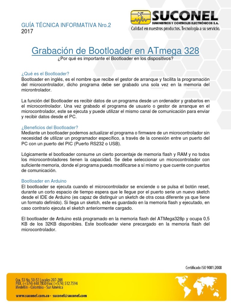 Boot Loader at Mega 328 | PDF | Arranque | Arduino
