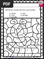 Colorea Numeros y Letras PDF | PDF
