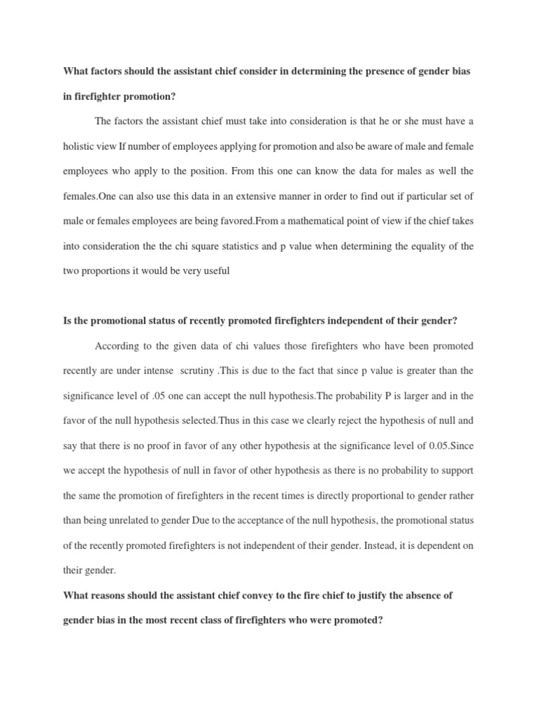 Answer | PDF | P Value | Null Hypothesis
