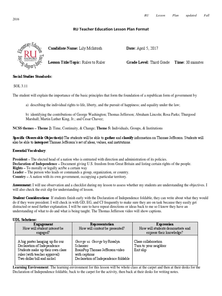 Mcintosh Day2 Wsu | PDF | United States Declaration Of Independence ...