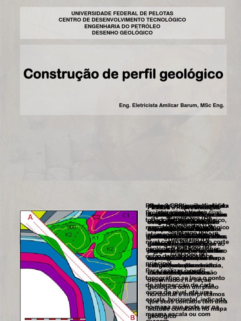 Construção de Perfil Geológico | PDF | Geologia | Mapa