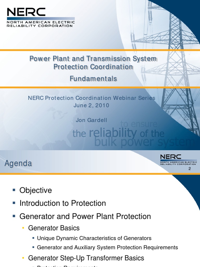 Protection System Fundamentals 060210 | PDF | Electric Generator ...