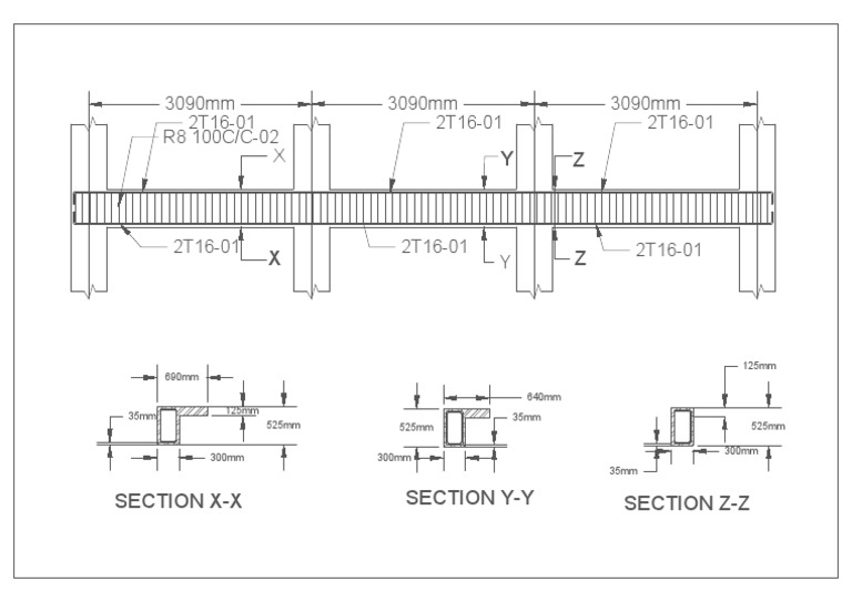 Layout of A Beam | PDF
