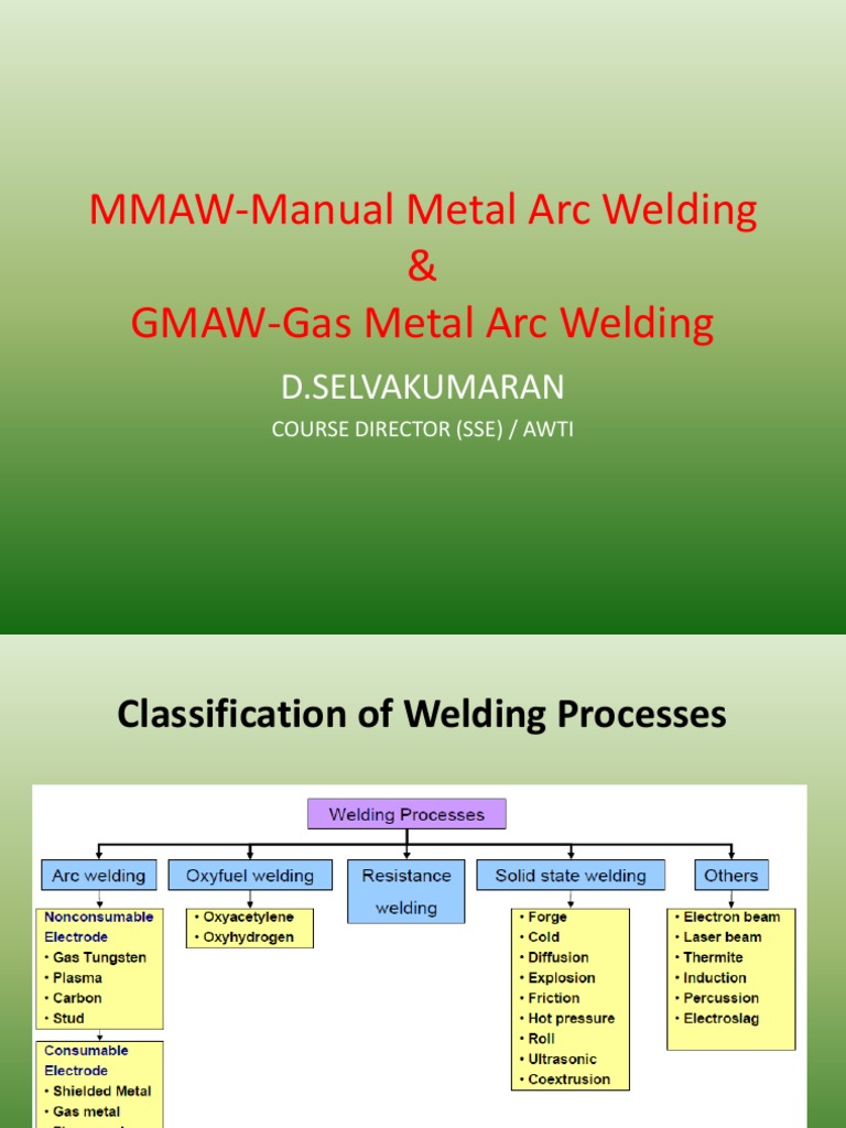 MMAW & GMAW | Welding | Building Materials