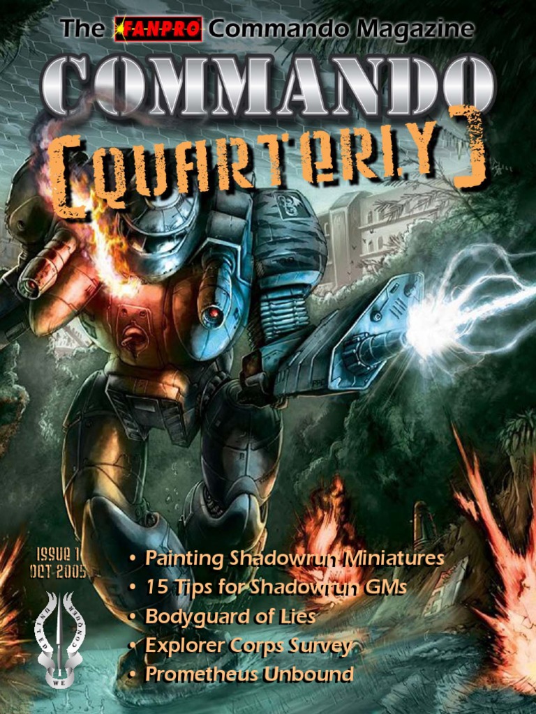 Commando Quarterly Iss1 1005 PDF | PDF | Battle Tech | Gaming
