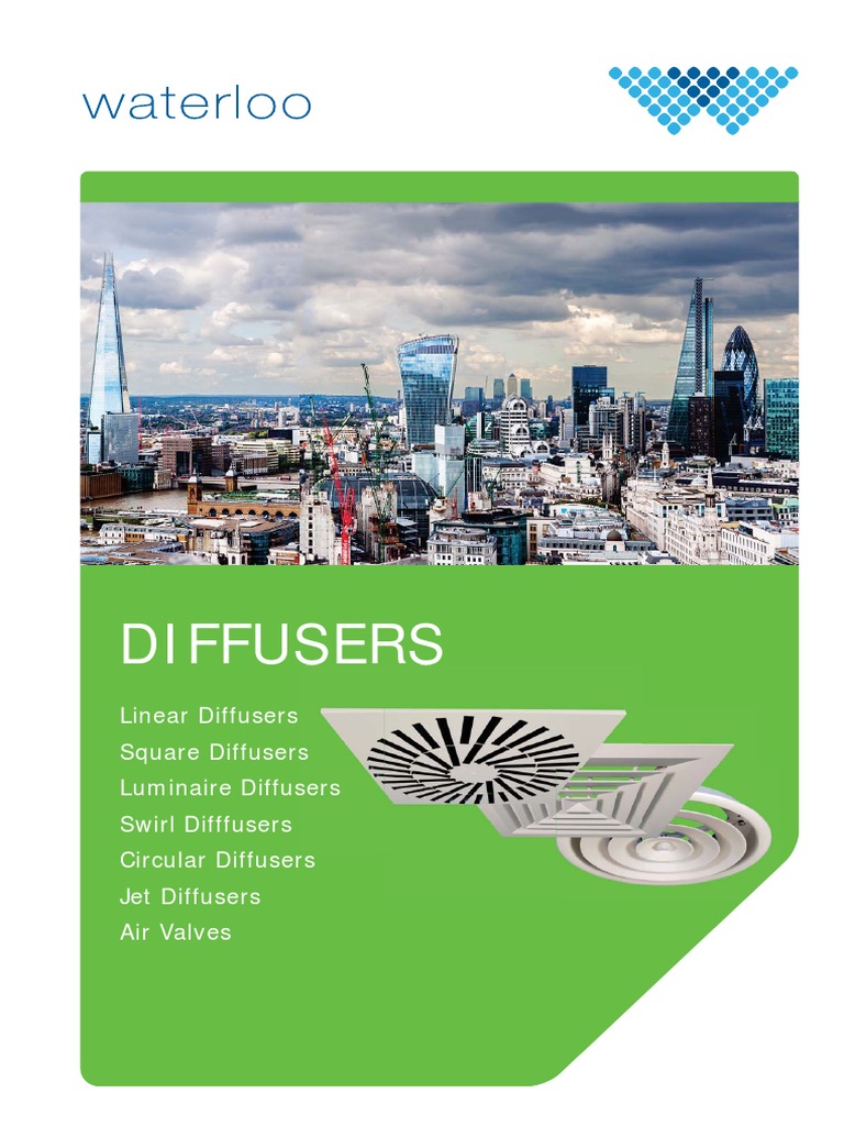 Diffusers Catalogue | Download Free PDF | Diffusion | Duct (Flow)