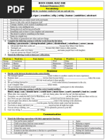 Comprehensive Guide To 2BAC English | PDF | Verb | Syntax