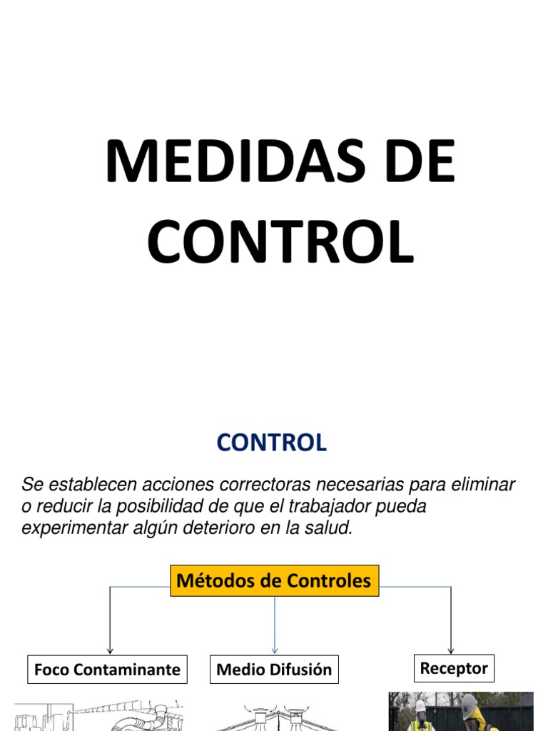 Medidas de Control | Descargar gratis PDF | Compuesto orgánico volátil ...