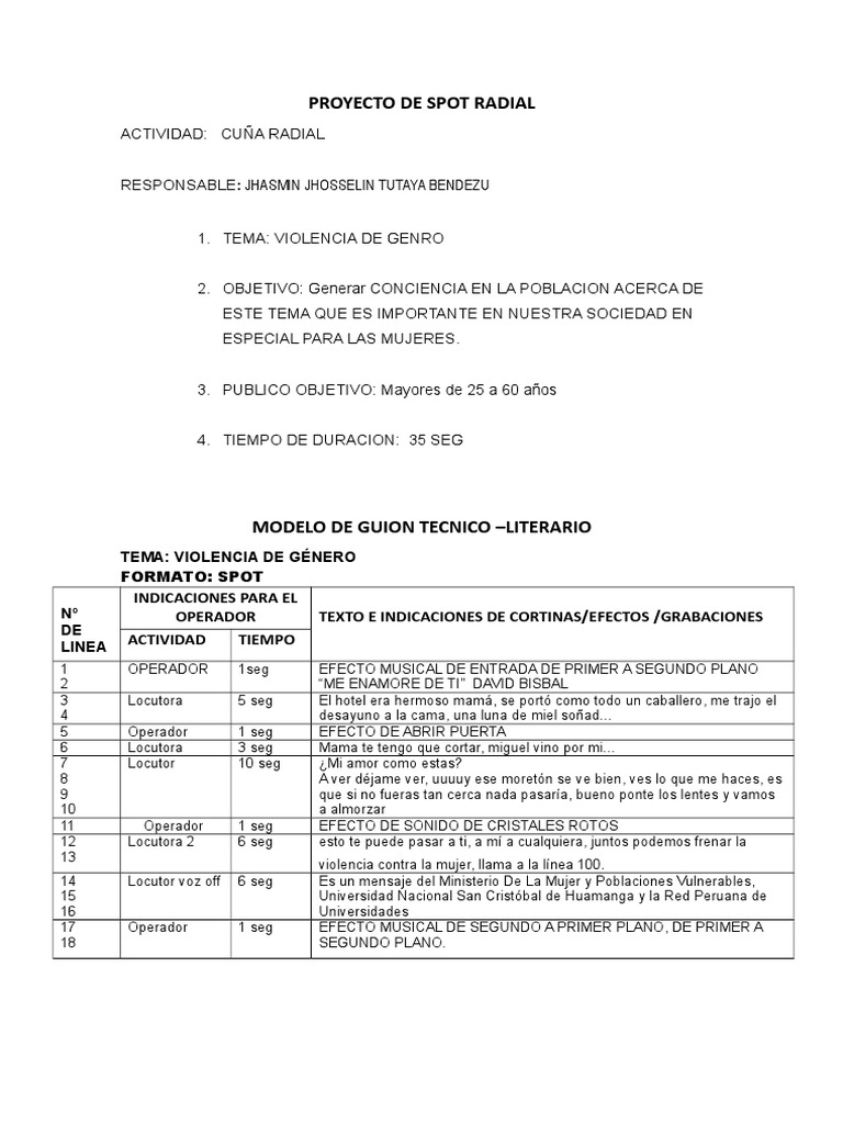 Guion Cuña Radial | PDF