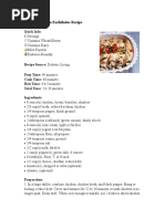 KFC Colonel Sanders' Recipe Book | PDF | Roasting | Baking