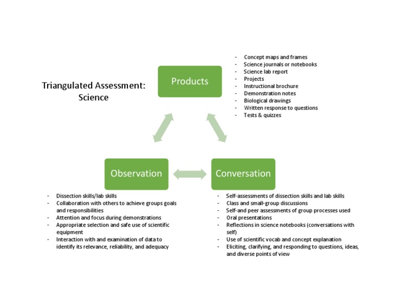 Triangulated Assessment - Science | PDF | Computers