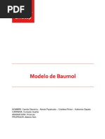 Modelo Baumol Ejemplos | PDF