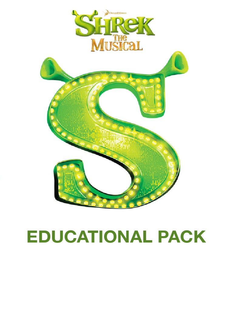 Activities Based On SHREK The MUSICAL (Includes Lyrics) | PDF | Leisure