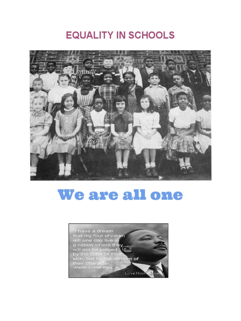 Equality in Schools | PDF