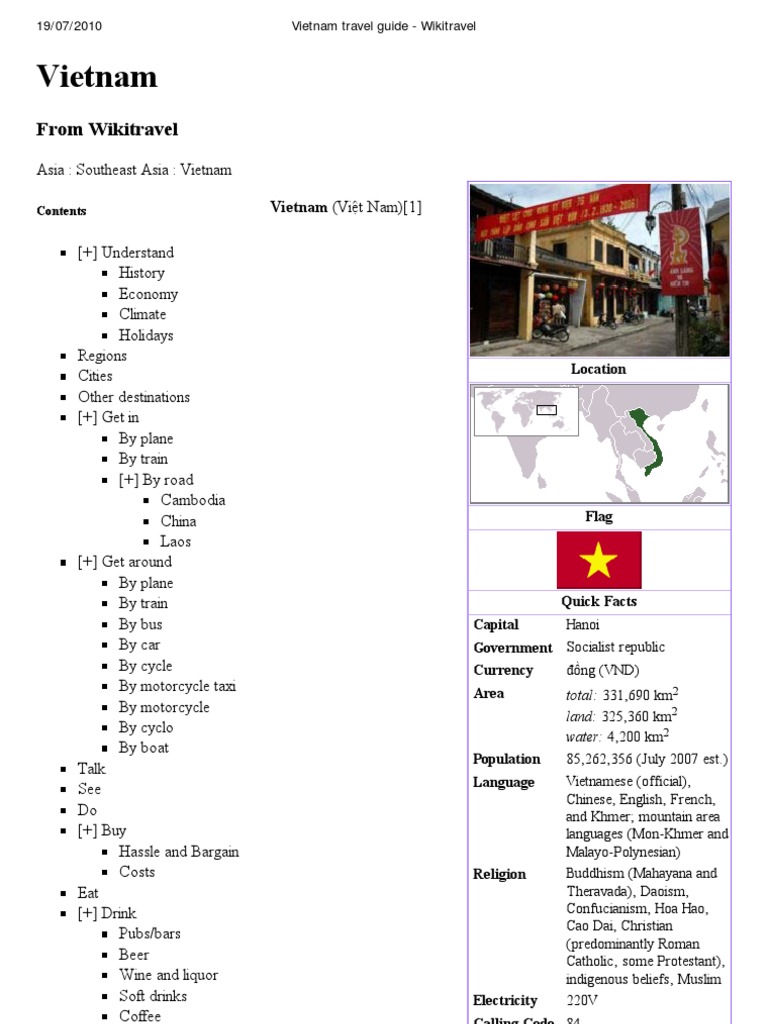 Vietnam Travel Guide - Wiki Travel | PDF | Ho Chi Minh City | Vietnam