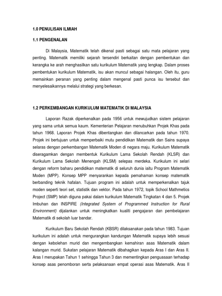 KLSR KBSR KSSR | PDF | Karier & Perkembangan