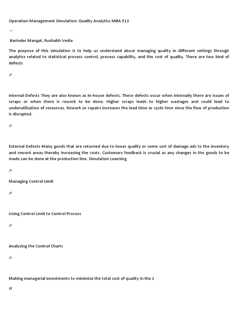 SQC Simulation Solution | PDF