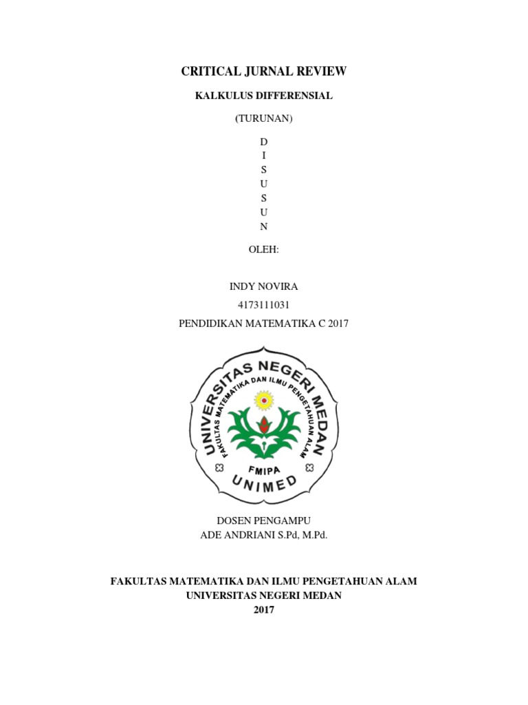 CJR Kalkulus Turunan | PDF | Kesehatan Holistik