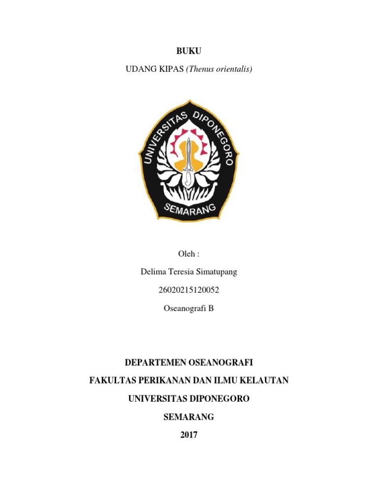 Buku Identifikasi Udang Kipas | PDF | Ilmu Sosial