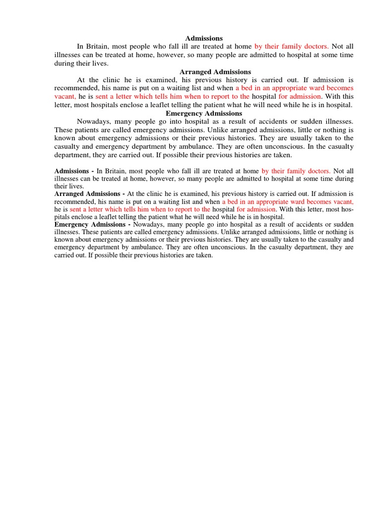 Dialogue | PDF | Emergency Department | Hospital