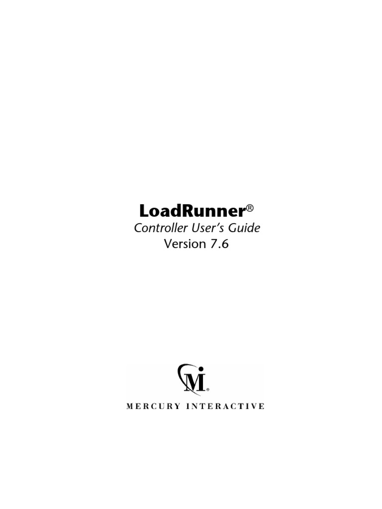 Load Runner Controller | PDF | Server (Computing) | World Wide Web