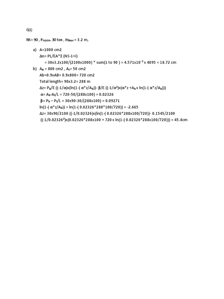 Structural Engineering Calculations | PDF