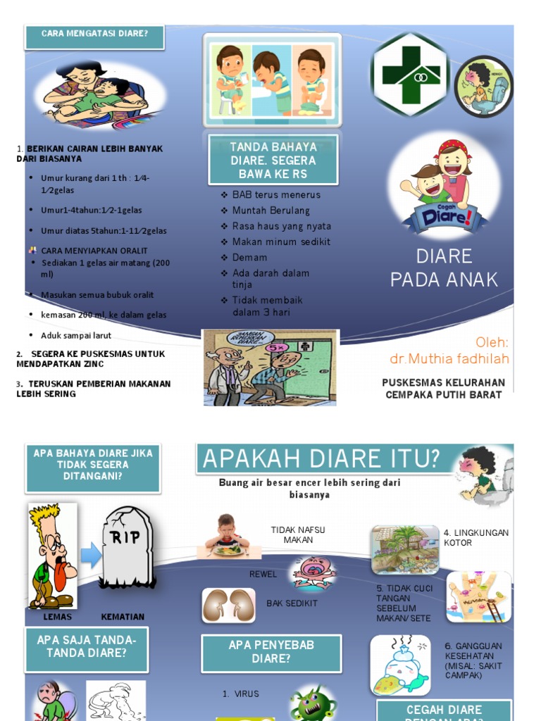 Pamflet Diare Muthia PDF 3 | PDF