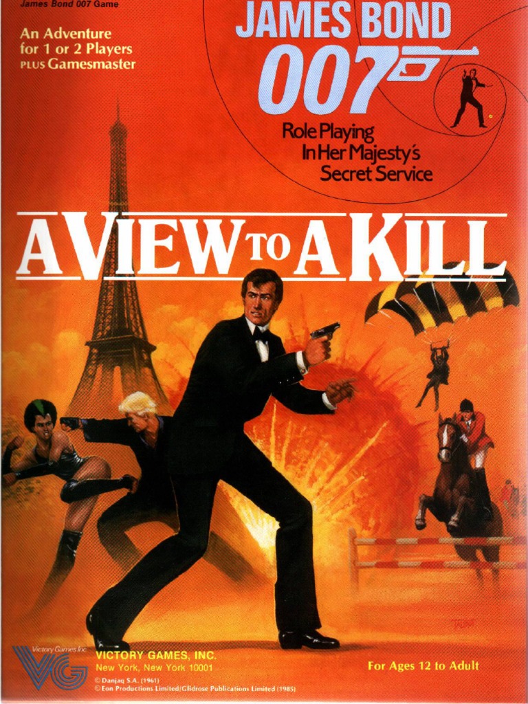 James Bond RPG - A View To A Kill PDF | PDF