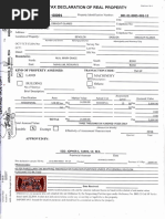 Tax Declaration Sample | PDF | Taxes | Public Finance