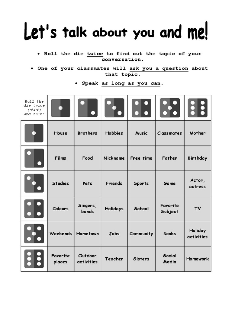 Lets Roll The Dice | PDF