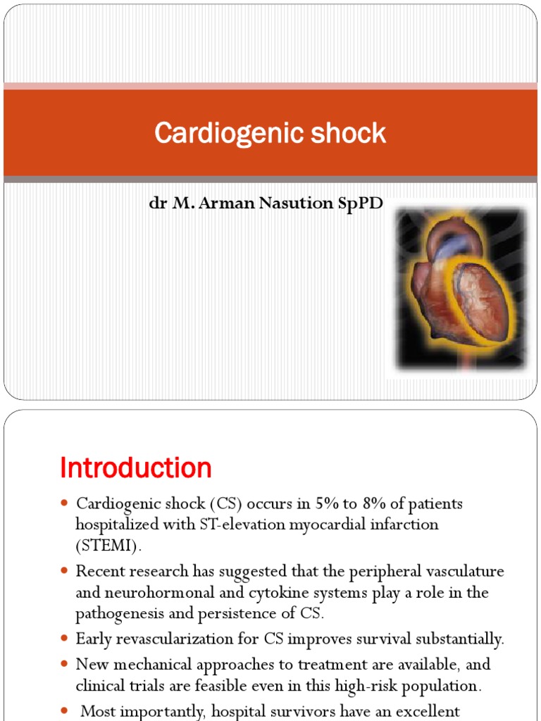 Cardiogenic Shock | PDF | Shock (Circulatory) | Percutaneous Coronary ...
