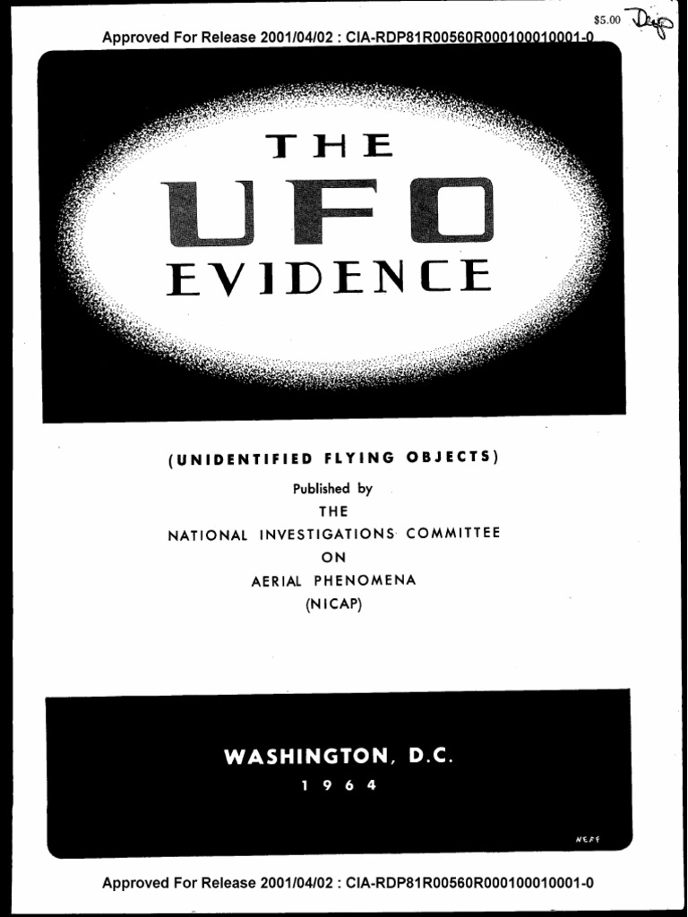 NICAP, The UFO Evidence | PDF | Ufology | Pseudoscience