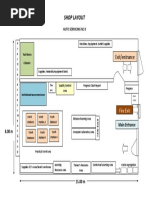 Sample Shop Layout 1 | PDF