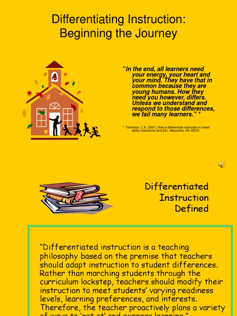 Educators' Guide to Differentiation | PDF | Differentiated Instruction ...