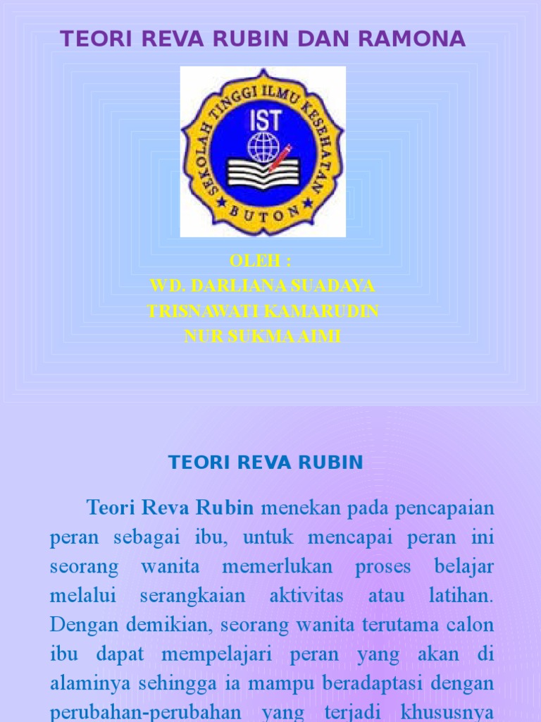 Teori Reva Rubin Dan Ramona | PDF