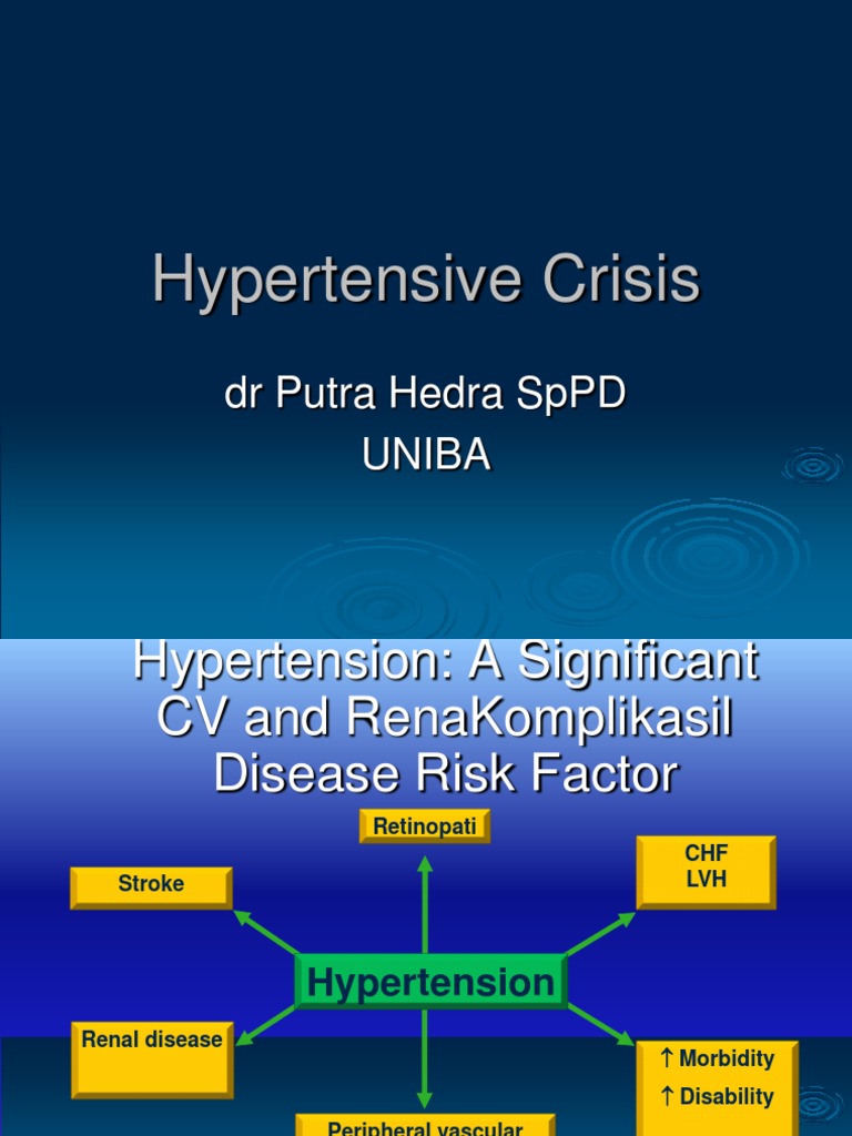 Hypertension Crisis: A Guide to Diagnosis, Treatment, and Management of ...