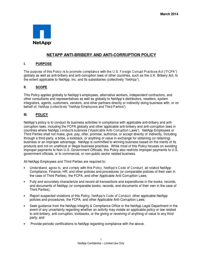 Anti-Corruption-Policy_MAR2014.pdf | Corruption | Bribery