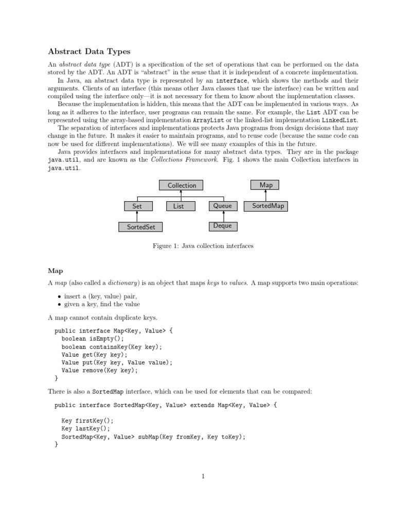 Collection Classes Pdf Computer Engineering Object Oriented Programming