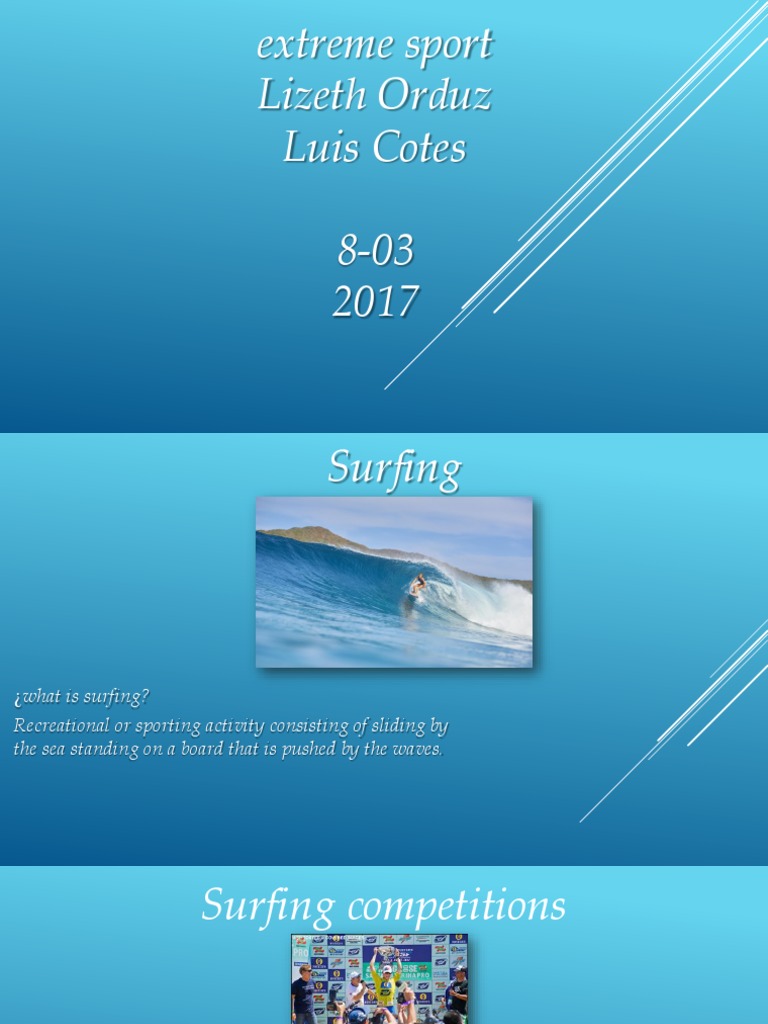 Introduction to Surfing Basics | PDF | Boardsports | Sports