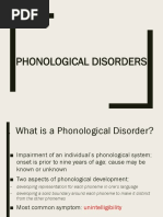 Phonological Processes Chart | PDF | Consonant | Oral Communication