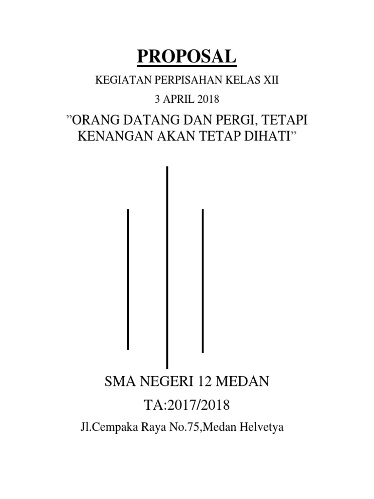 Proposal Perpisahan Sekolah | PDF