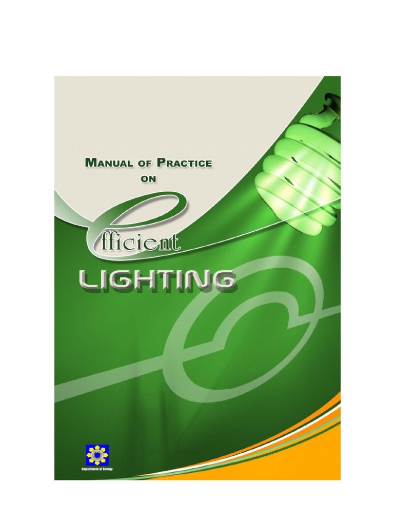 Manual On Efficient Lighting | PDF | Compact Fluorescent Lamp ...
