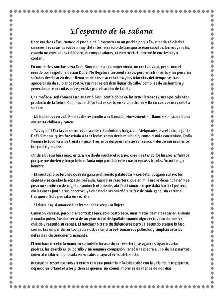 Cuento | PDF | Pollo