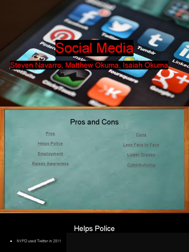Social Media: Pros and Cons Explained | PDF