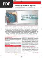 Tabla de Resistencia de Aislamiento de Motores (La de Arriba) | PDF
