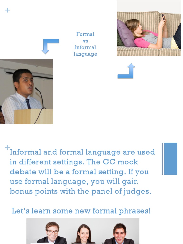 Formal Informal Debate | PDF | Violence