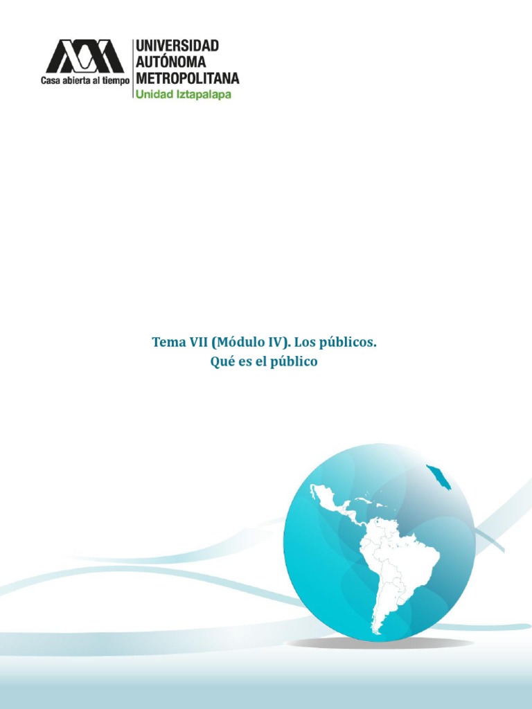 Qué Es El Público | PDF | Tecnología de información y comunicaciones ...