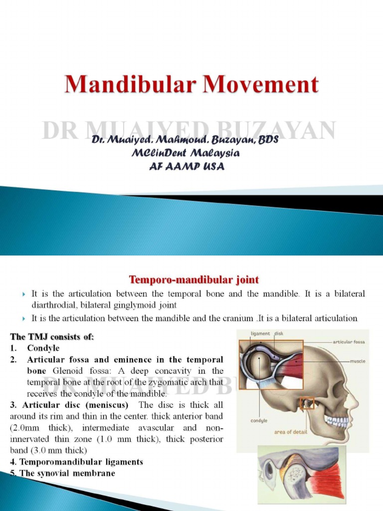 Mandibular Movements-Bennett Movement | PDF