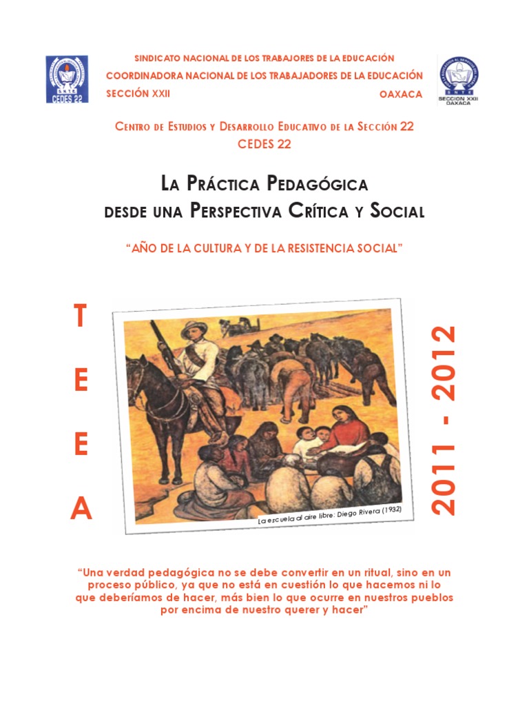 Teea 2011-2012 | PDF | Maestros | Prueba (evaluación)