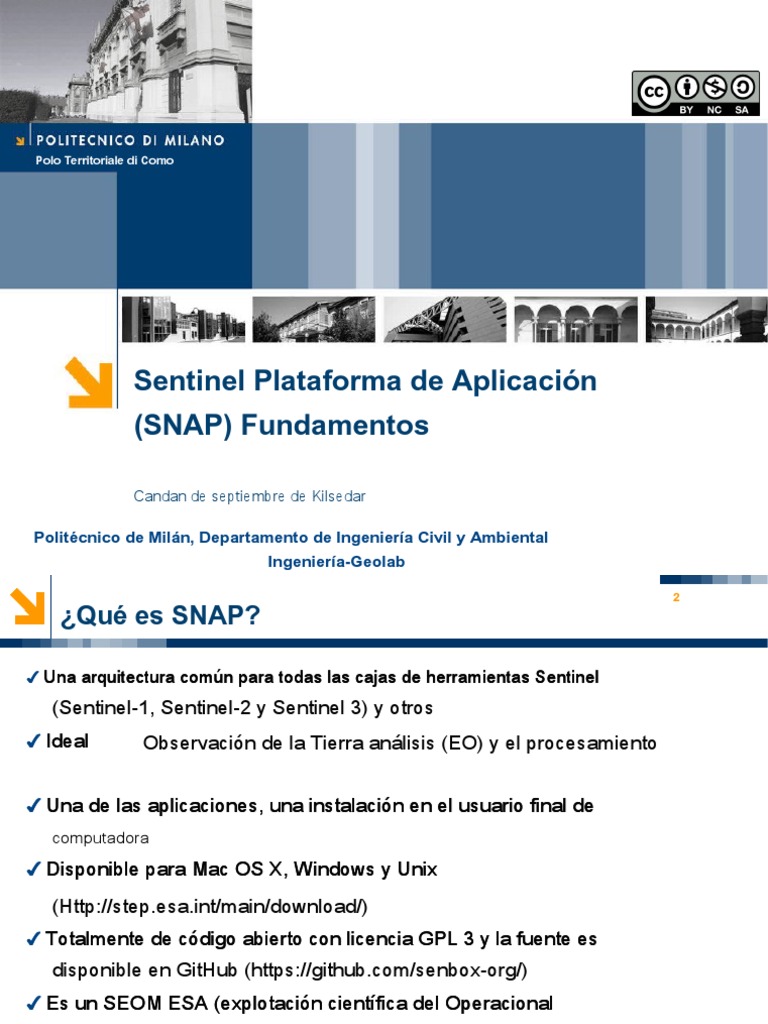 SNAP en Es | PDF | Interfaz de línea de comando | Interfaces gráficas ...